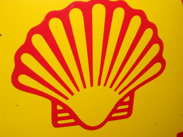 Shell Muschel vom Dreieck | Schilderjagd, alte Emailleschilder und ...